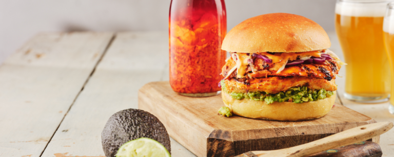 Peri-Peri Chicken Burger - Foodland